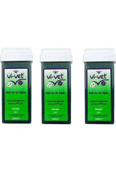 Vi-Vet Roll-On 100 ml Azulen 3'lü Set Vi-Vet Roll-On 100 ml Azulen 3'lü Set