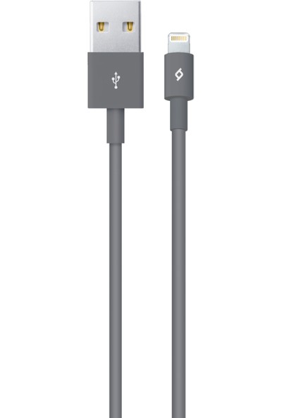 TtecLightning Şarj ve Data Kablosu Gri