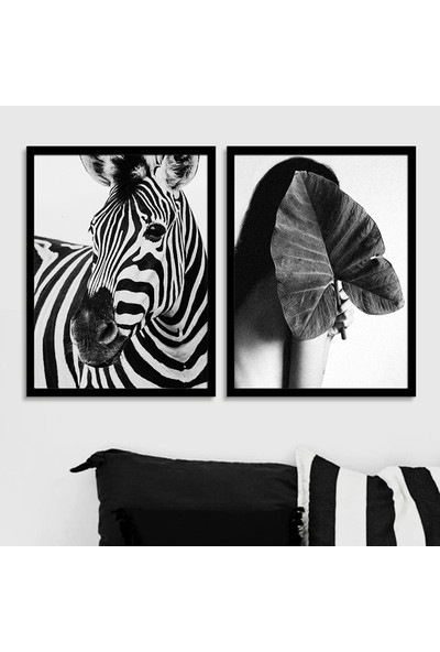 Vetro Design Ahşap Çerçeveli Tablo Set (33X43 Cm) Vetro Design Ahşap Çerçeveli Tablo Set (33X43 Cm)