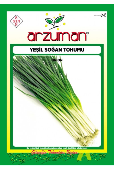 Arzuman Sebze Yeşil Soğan Tohum 10 gr