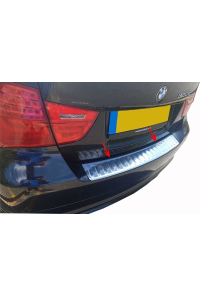 Arabamsekil Bmw 3 Serisi E90 Krom Arka Tampon Eşiği 2005-2011 Arabamsekil Bmw 3 Serisi E90 Krom Arka Tampon Eşiği 2005-2011