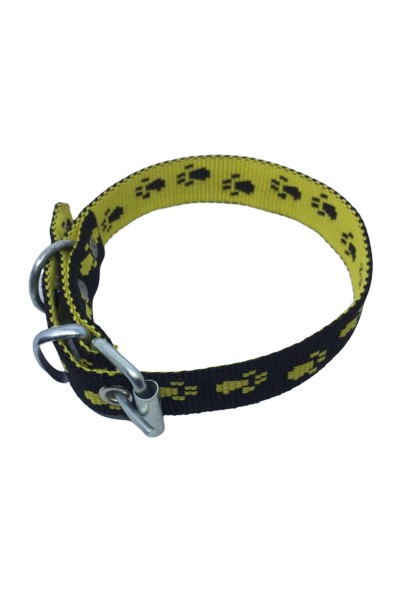 Bıçakdükkanı Patili Köpek Tasması Sarı