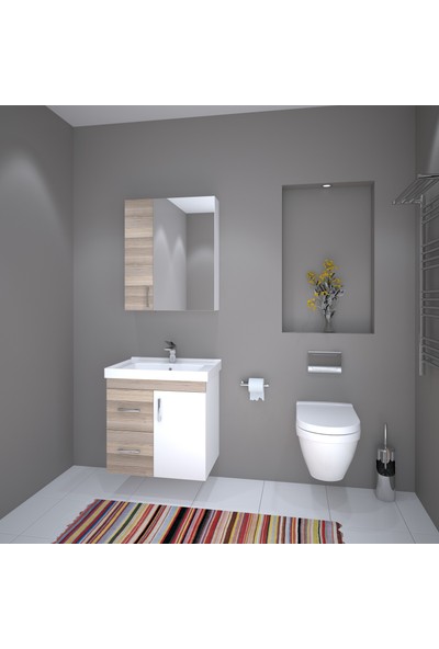 Denko Petra Banyo Dolabı 65 cm