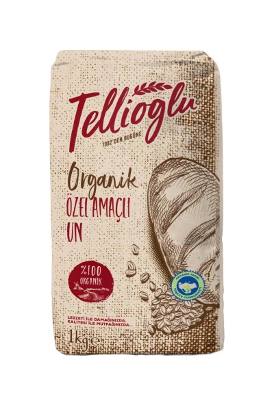 Tellioğlu Organik Un 1 kg