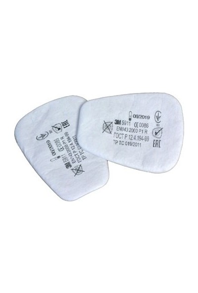 3m 5911 P1 Toz ve Sis Maske Filtresi Pedi 3m 5911 P1 Toz ve Sis Maske Filtresi Pedi