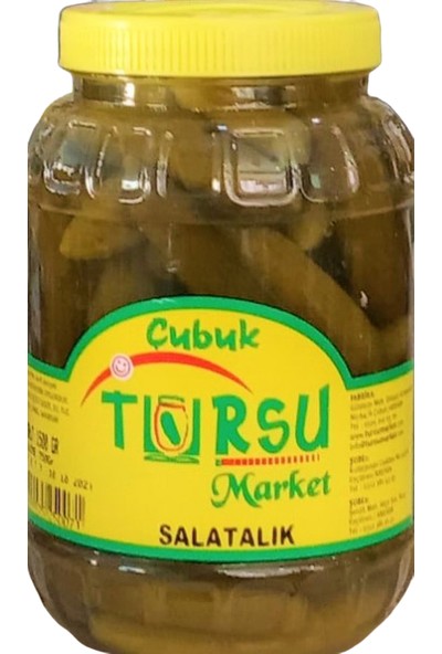 Turşu Market Hakiki Çubuk Turşusu 1,5 lt Salatalık Turşu Market Hakiki Çubuk Turşusu 1,5 lt Salatalık