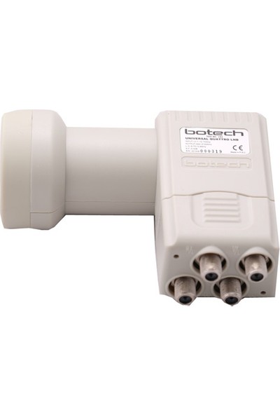 Botech BU-186AN Quad 4 Çıkışlı Lnb Botech BU-186AN Quad 4 Çıkışlı Lnb
