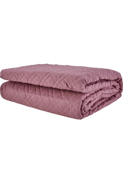 Sarah Anderson Edusa Çift Kişilik Yatak Örtüsü Takımı Gül Kurusu