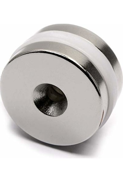 Dünya Magnet Neodyum Mıknatıs Havşa Delikli 25 x 10 - 5,5 x 5 mm (2'li Paket) Dünya Magnet Neodyum Mıknatıs Havşa Delikli 25 x 10 - 5,5 x 5 mm (2'li Paket)