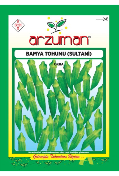Arzuman Sebze Sultani Bamya Tohum 10 gr