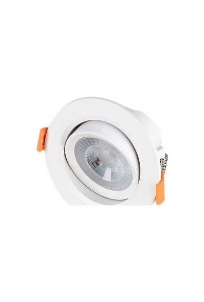 Cata 5W Cob LED Downlıght Armatür Beyaz Gövde Beyaz Işık CT-5204-B Cata 5W Cob LED Downlıght Armatür Beyaz Gövde Beyaz Işık CT-5204-B