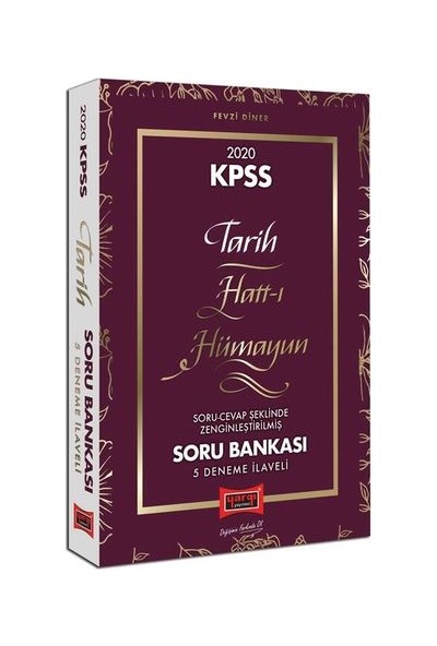 Yargı Yayınevi 2020 KPSS Hatt-I Hümayun Tarih Çözümlü Soru Bankası 5 Deneme İlaveli