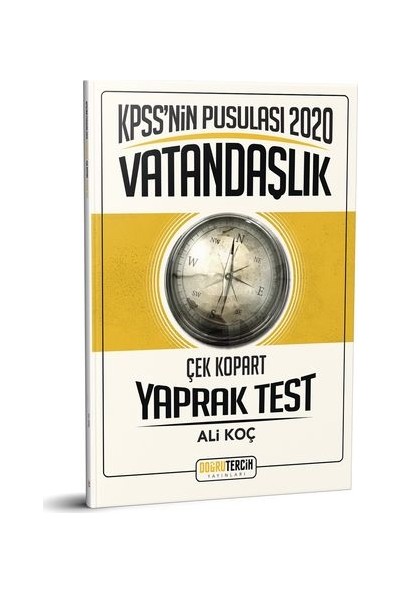 Doğru Tercih 2020 KPSS'nin Pusulası Vatandaşlık Yaprak Test Doğru Tercih 2020 KPSS'nin Pusulası Vatandaşlık Yaprak Test