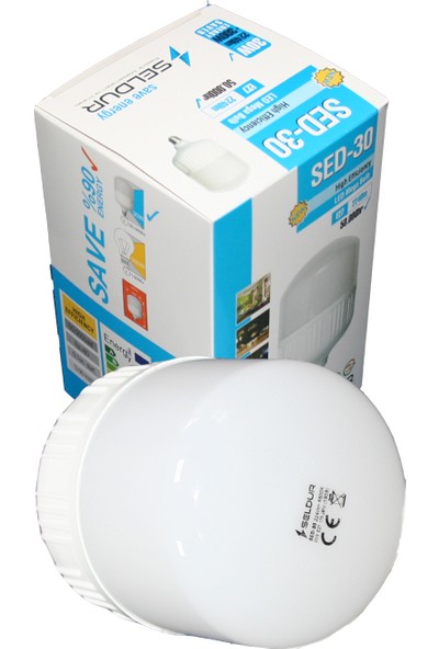 Seldur 30W Büyük Boy Torch LED Ampul E27 Duy Seldur 30W Büyük Boy Torch LED Ampul E27 Duy