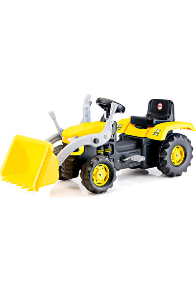 Dolu Kepçeli Traktör Sarı (Pedallı)