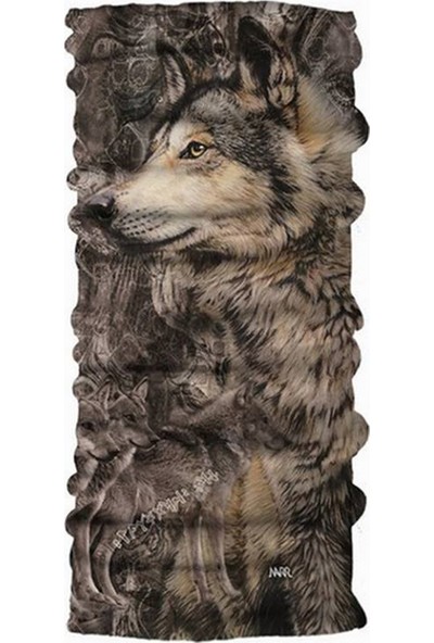 Narr Bandana Wolf Pack Çok Fonksiyonlu Narr Bandana Wolf Pack Çok Fonksiyonlu