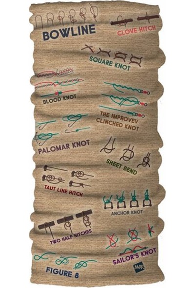 Narr Bandana The Knots Çok Fonksiyonlu