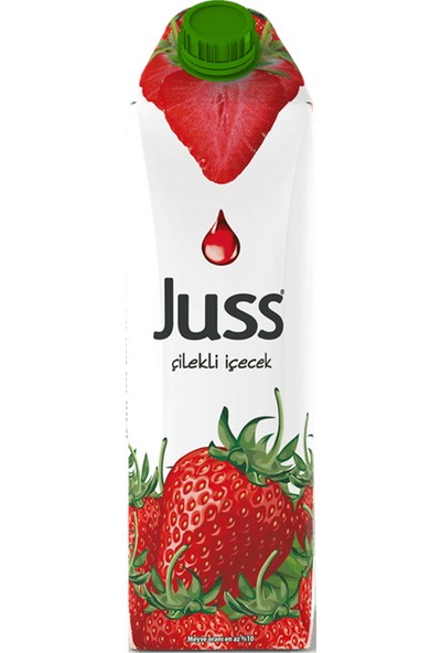 Juss Içecek Çilek 1000 ml x 12 Tetra