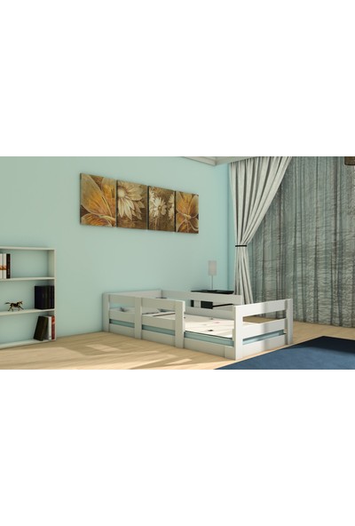 Nevramo Sardunya Montessori Karyola- 90 x 190 cm Yatağa Uyumlu