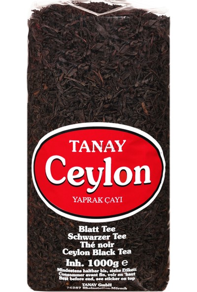 Tanay Seylan Çayı ( Ceylon Çay 1000 gr) Tanay Seylan Çayı ( Ceylon Çay 1000 gr)