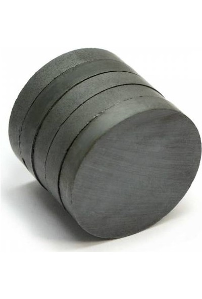 Dünya Magnet 30 x 3 Yuvarlak Ferrit Mıknatıs (100'lü Paket) Dünya Magnet 30 x 3 Yuvarlak Ferrit Mıknatıs (100'lü Paket)