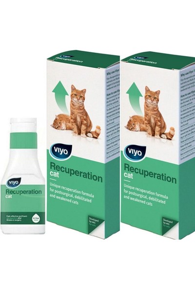 Viyo Recuperation Kediler İçin Besin Takviyesi 150 ml 2 Adet