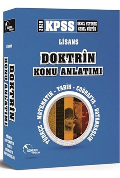 Doktrin Yayınları 2020 KPSS Lisans Genel Yetenek Genel Kültür Konu Anlatımı Kazım Özcan & Serap Özcan Doktrin Yayınları 2020 KPSS Lisans Genel Yetenek Genel Kültür Konu Anlatımı Kazım Özcan & Serap Özcan