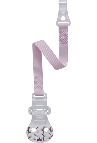Nip Kıskaçlı Emzik Askısı Pembe