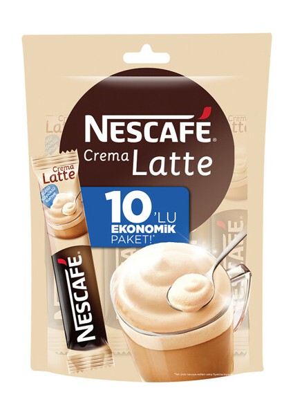 Nescafe Cream Latte 10'lu Ekonomik Paket Fiyatı