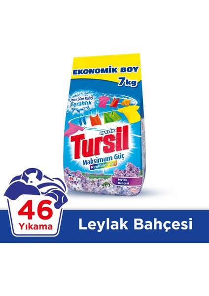 Tursil Matik Çamaşır Deterjanı Toz Leylak Bahçesi Renkliler Fiyatı