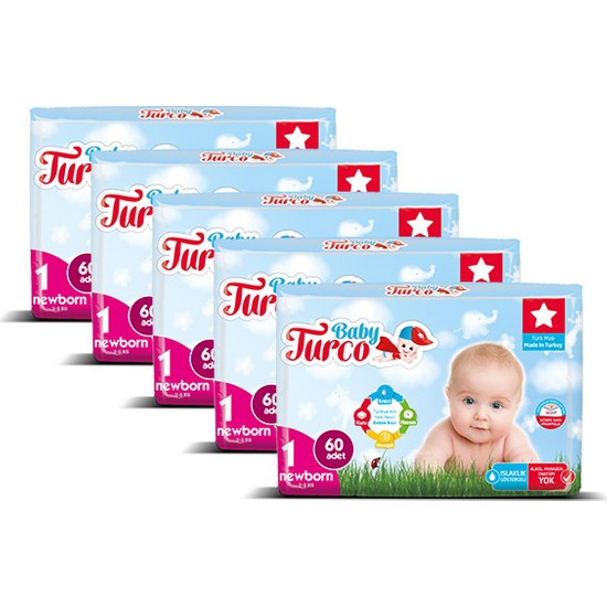 Baby Turco Bebek Bezi Yenidoğan 60 Adet Fiyatı - Taksit Seçenekleri