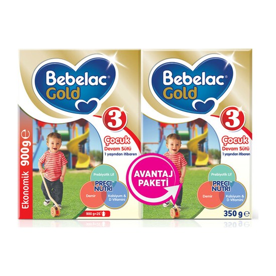 Bebelac Gold 3 1250 g (900g+350g) Fiyatı - Taksit Seçenekleri