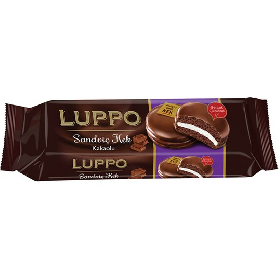 Luppo Sandviç Kakaolu Kek 184 g Fiyatı - Taksit Seçenekleri