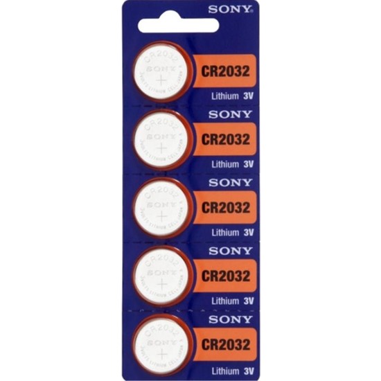 Sony 2032 3V 5'li Paket Lityum Pil - 5 Adet Fiyatı