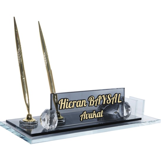 Sentez Masa Üstü İsimlik Lüks Masaüstü Isimlik Modern Fiyatı