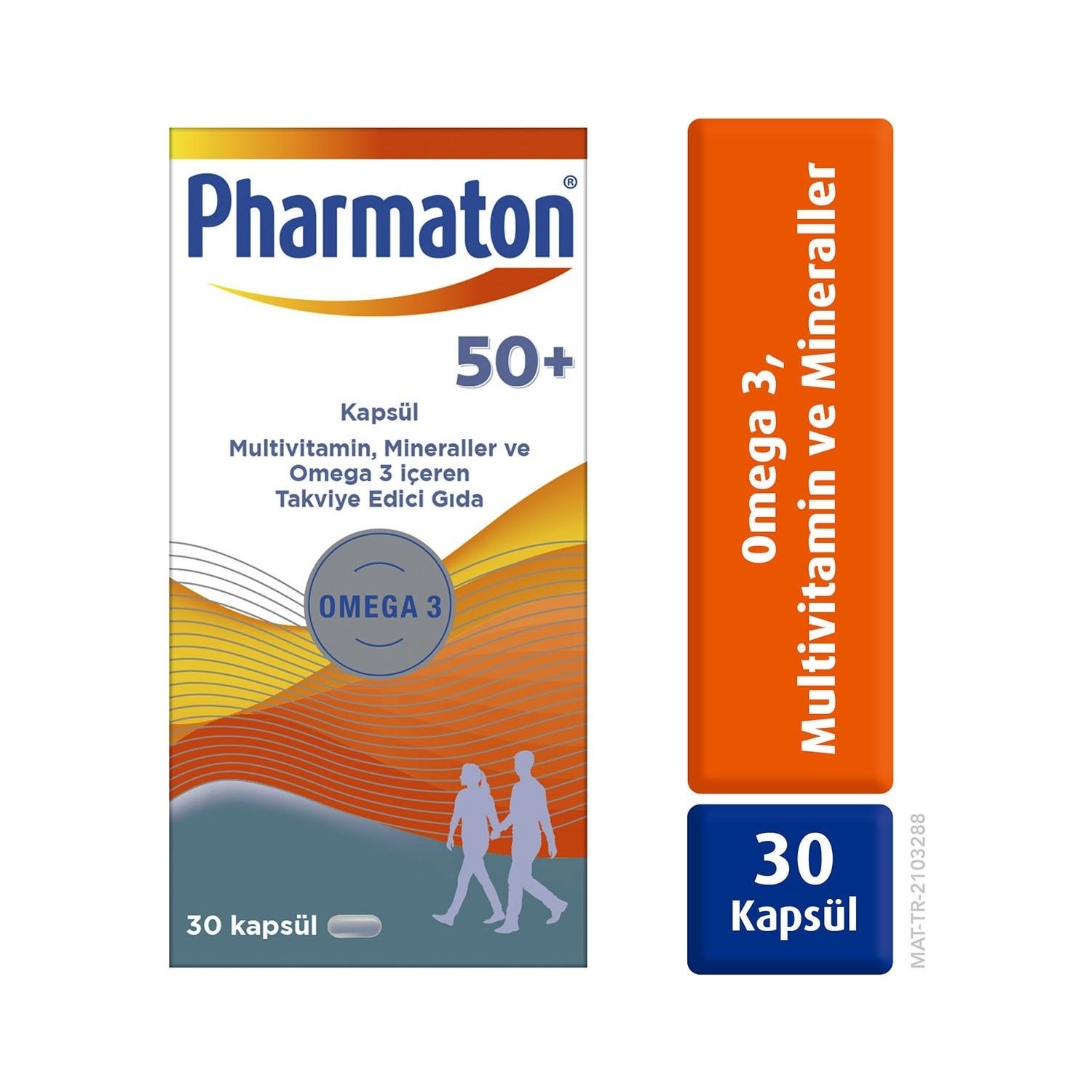 Pharmaton 50 Plus 30 Kapsül - Omega 3 Multivitamin Ve Fiyatı