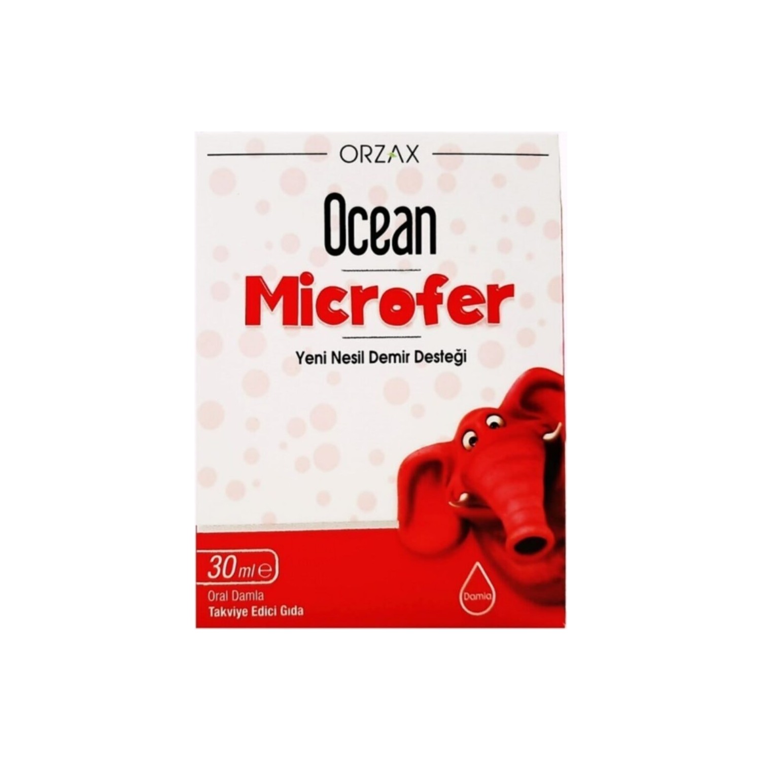 Ocean Orzax Microfer Oral Damla 30 Ml Fiyatı - Taksit Seçenekleri