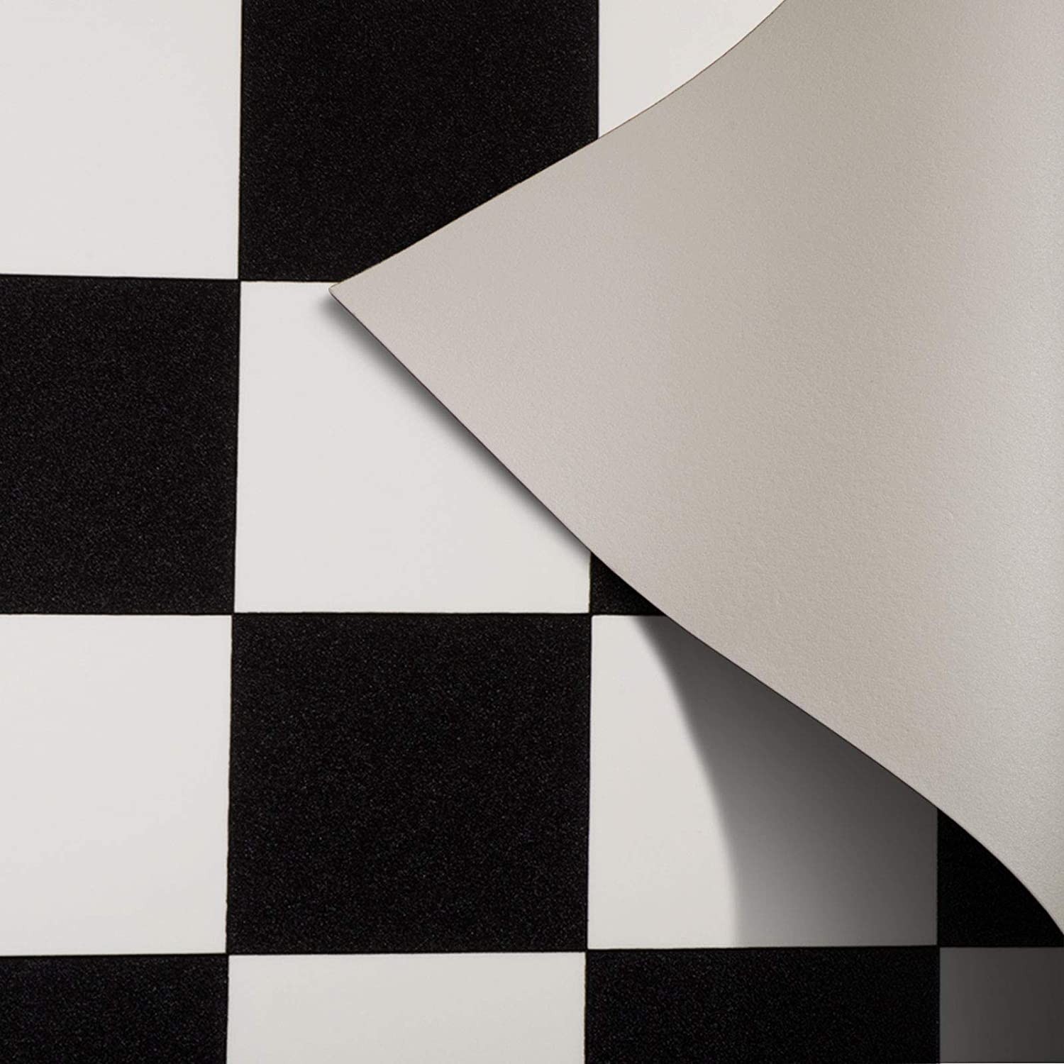 Akseren Pvc Mineflo Zemin Kaplaması Damalı | Siyah Beyaz Fiyatı