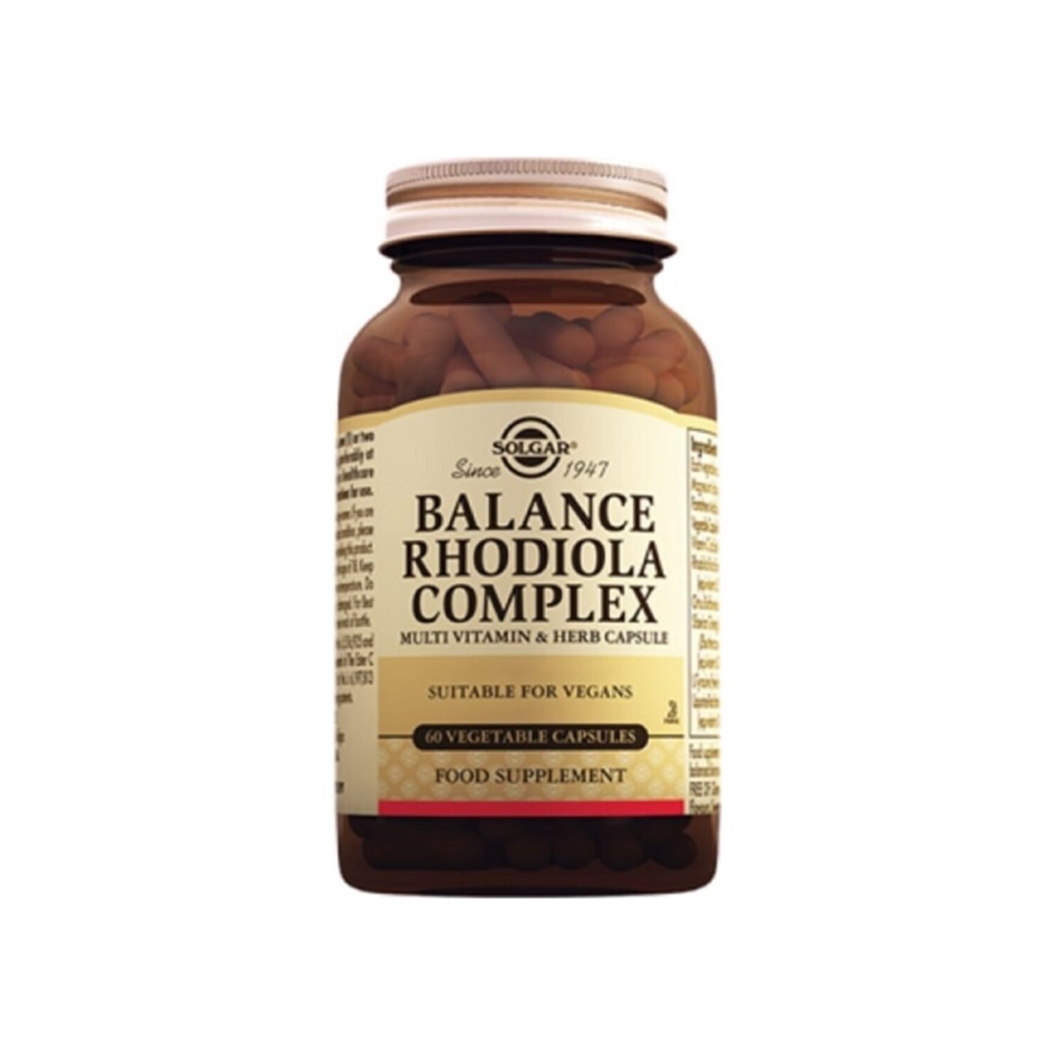 Solgar Balance Rhodiola Complex 60 Kapsül Fiyatı