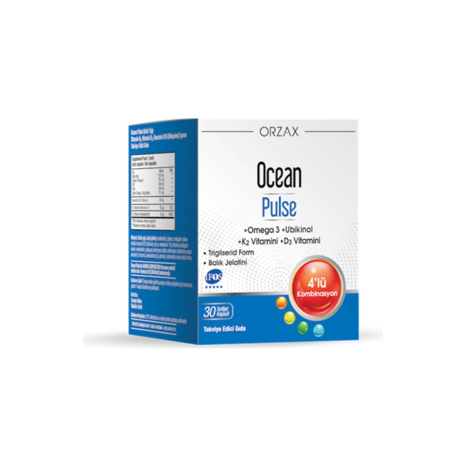 Ocean Pulse Omega 3 30 Fiyatı, Taksit Seçenekleri ile Satın Al
