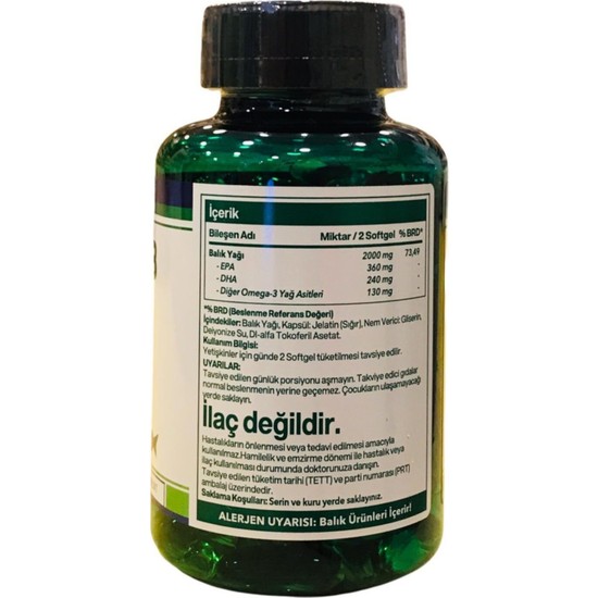 Multimed Omega 3 1000mg 100 Softjel Fiyatı - Taksit Seçenekleri