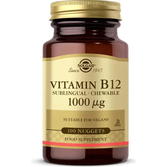 Solgar Vitamin B12 1000 Mcg 100 Dil Altı Tablet Fiyatı