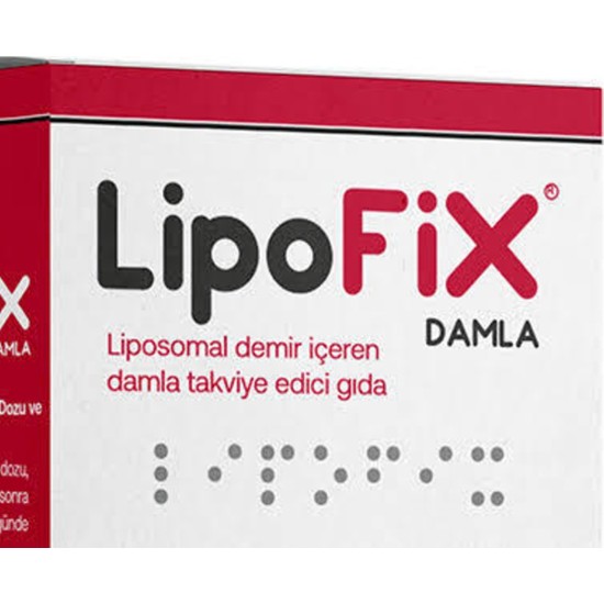 Orthogen Lipofix Damla 30ml (Oral Demir Takviye Edici Gıda ) Fiyatı