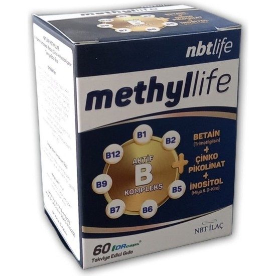 Nbt Ilaç Nbt Life Methyllife 60 Kapsül Fiyatı - Taksit Seçenekleri