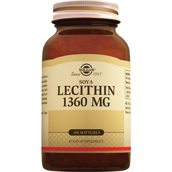 Solgar Soya Lecithin 1360 Mg 100 Kapsül (Lesitin) Fiyatı