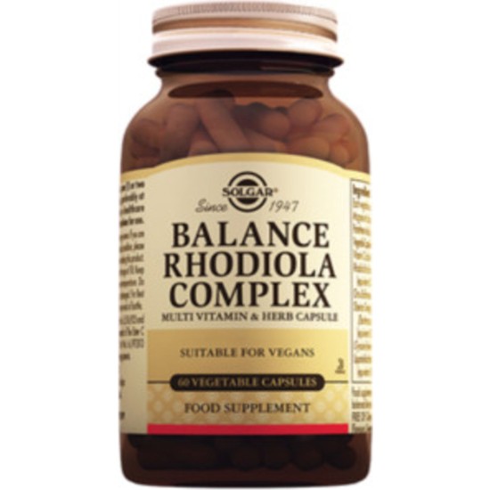 Solgar Balance Rhodiola Complex 60 Kapsül Fiyatı