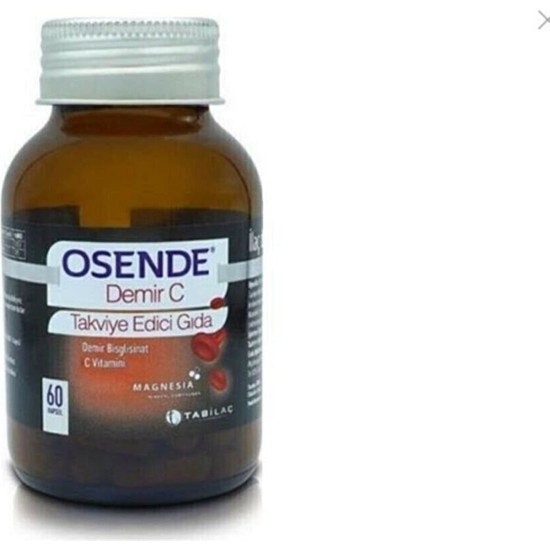 Osende Demir C 60 Kapsül Fiyatı, Taksit Seçenekleri ile Satın Al