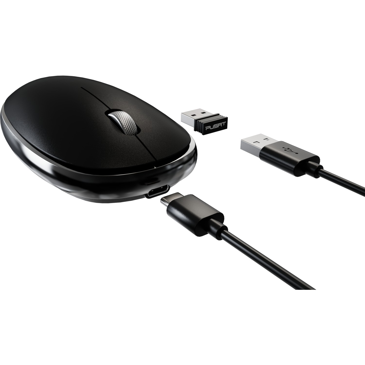 Pusat Business Pro Sessiz Kablosuz Şarjlı Kompakt Mouse - Fiyatı