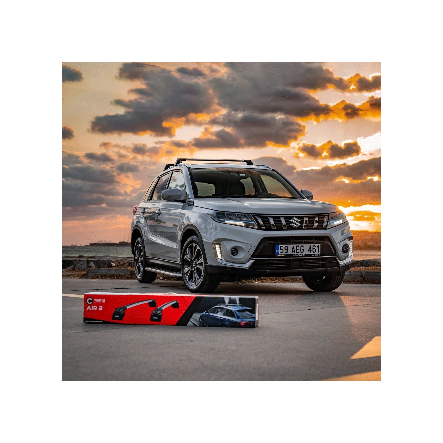 Turtle Air-2 Full Kit Suzuki Vitara (LY) Suv Tavan Ara Atkı Fiyatı