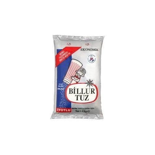 Billur İyotlu Tuz 1,5 kg Fiyatı, Taksit Seçenekleri ile Satın Al
